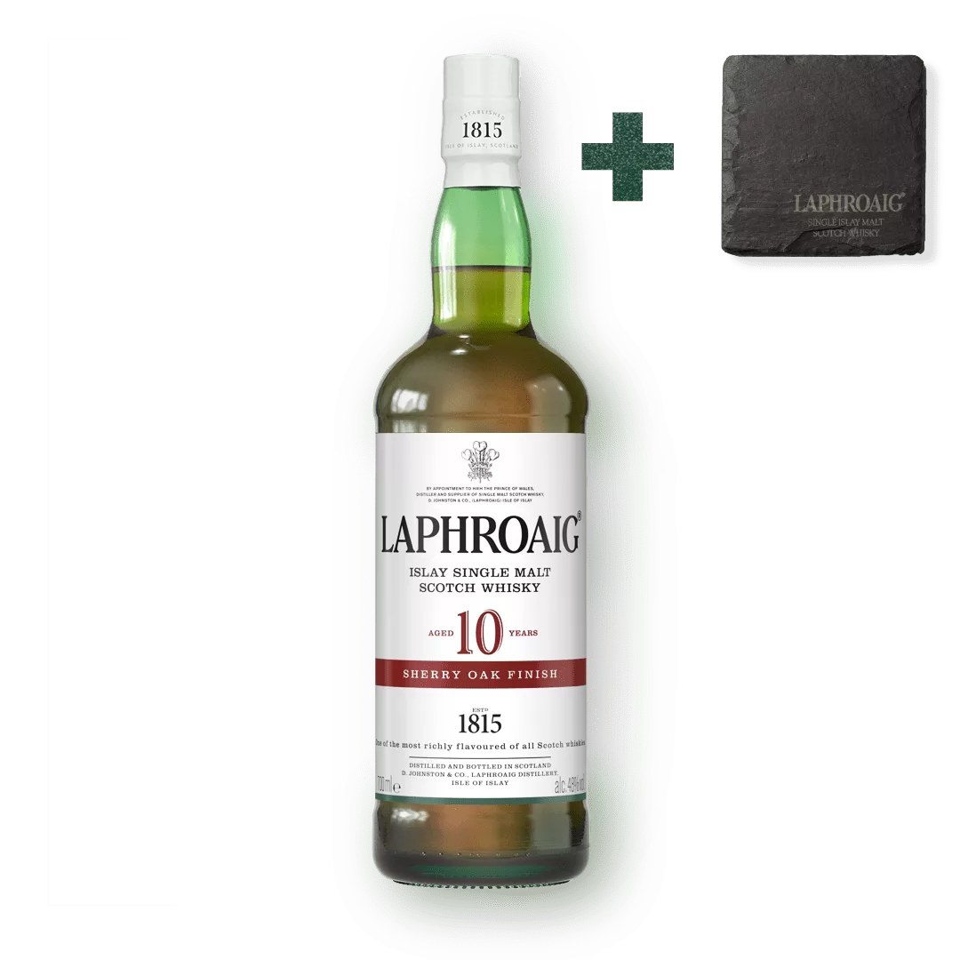 Buy Laphroaig 10 Sherry Oak Peated Scotch Online | Laphroaig